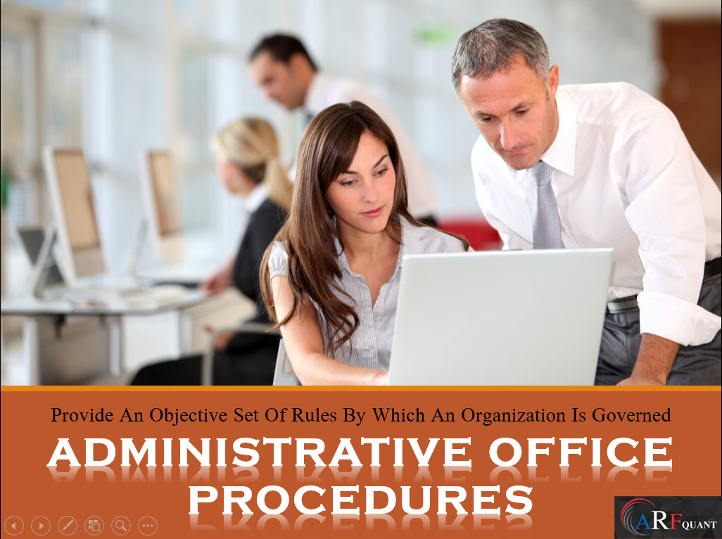 Administrative Office Procedures - Provide An Objective Set Of Rules By ...